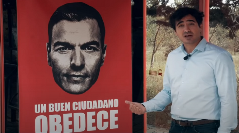 El agitador Alvise Pérez ataca a Sánchez: El agitador Alvise Pérez ataca a Sánchez: