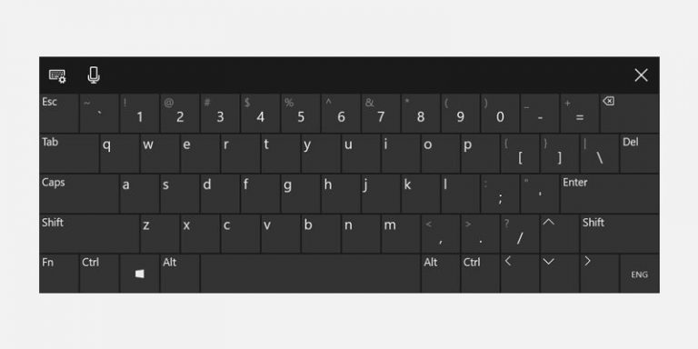 Así puedes tener un teclado táctil en Windows 10