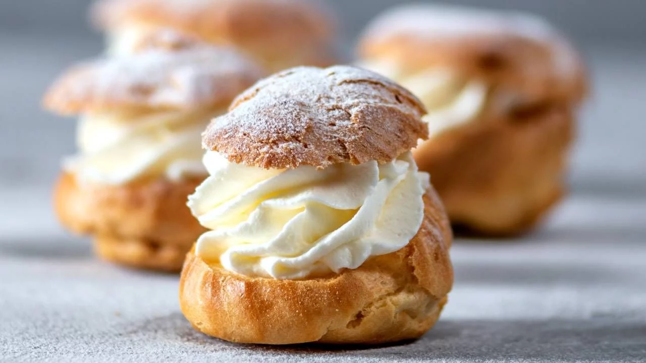 ¡Sorprende con un postre gourmet: lionesas rellenas de crema pastelera ...