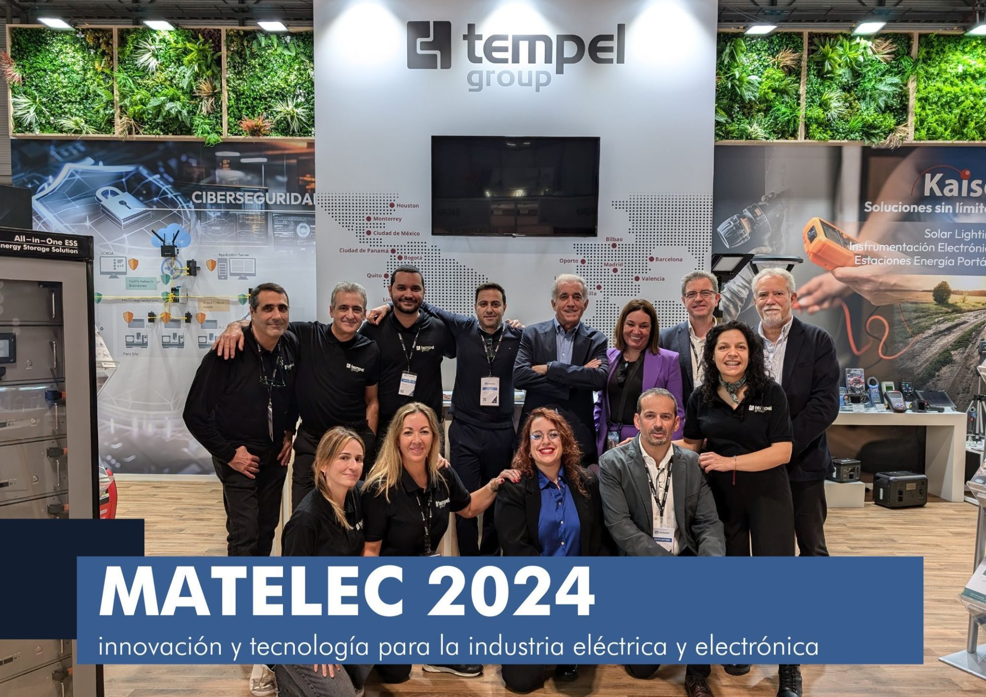 Tempel Group revoluciona MATELEC con soluciones de energía e ingeniería de última generación